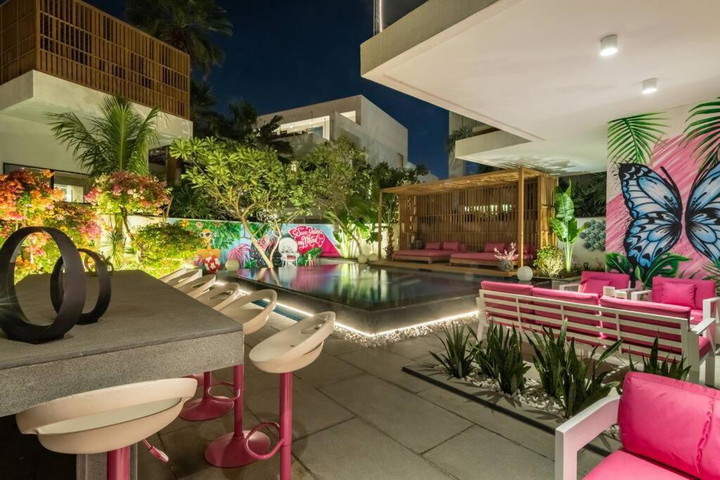 Five Palm [Casa Mariposa] With Private Pool & Garden - ドバイマリーナ