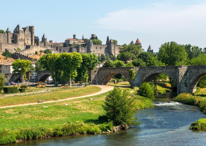 Hotel Du Pont Vieux, Au Pied De La Cité Médiévale - Carcassonne