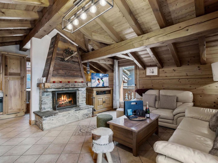 Chalet Indépendant à Courchevel 1650 Avec Sauna, 4 Chambres, Parking - Pralognan-la-Vanoise