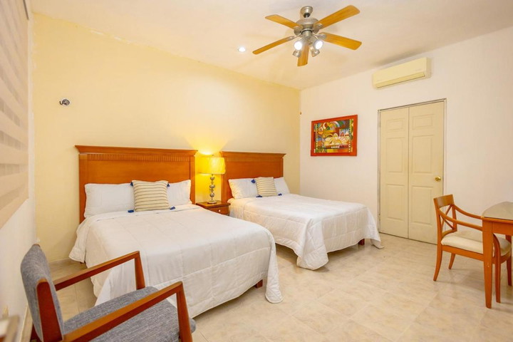Amplia Habitación Doble 6, Alberca, Gym Y Terraza - Mérida