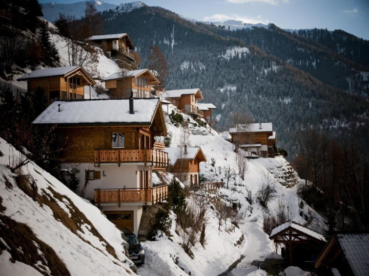 Apartment With Balcony In Veysonnaz - Sion