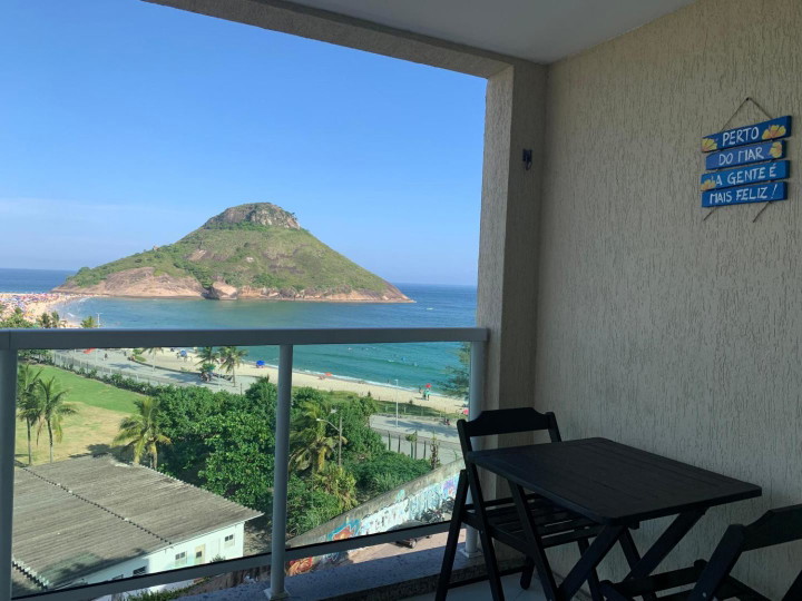 Apto Na Praia Do Pontal Com Vista Deslumbrante - Villa Del Sol Residences - Recreio
