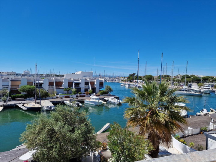Marina Exceptionnelle - 8 Pers - 120 M2 Vue Mer - Suites Parentales - Cinéma - Ponton - Le Grau-du-Roi