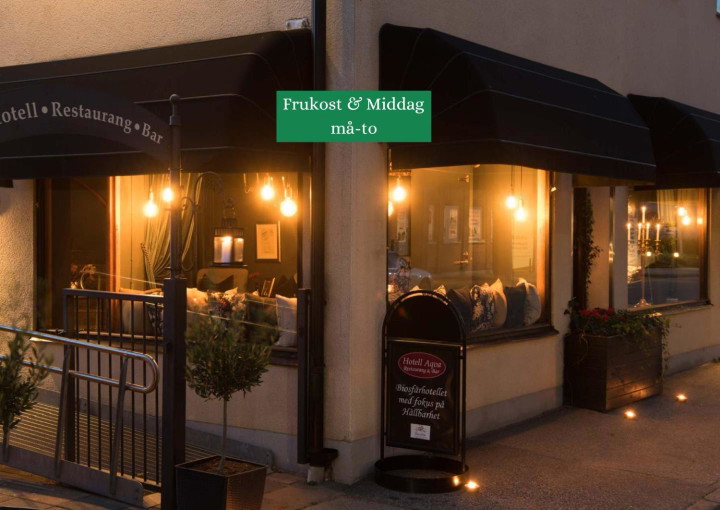 Hotell Aqva Restaurang & Bar Ett Biosfärhotell Med Fokus På Hållbarhet - Zweden