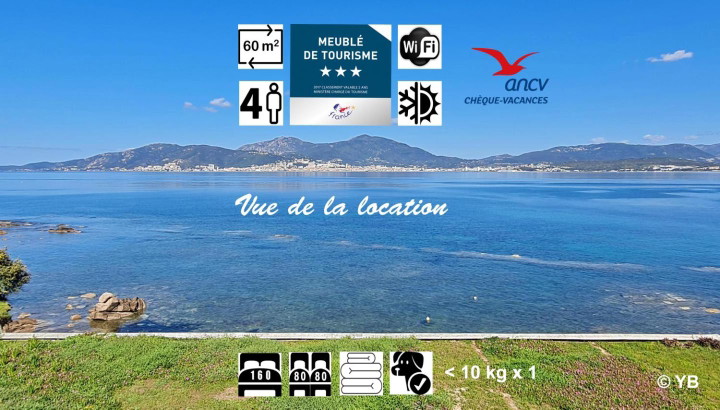 Un Balcon Sur La Mer - Duplex 60 M2 - Chambres à L'étage - Pieds Dans L'eau - Accès Plage Sans Route à Traverser - Porticcio
