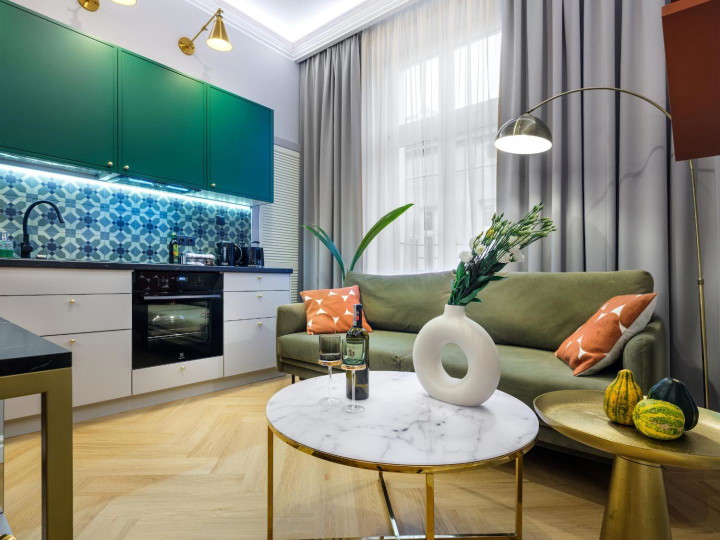 Green Chill Apt Old Town & Wawel Hill By Vistula River - By Homelike Krakow - Krakau