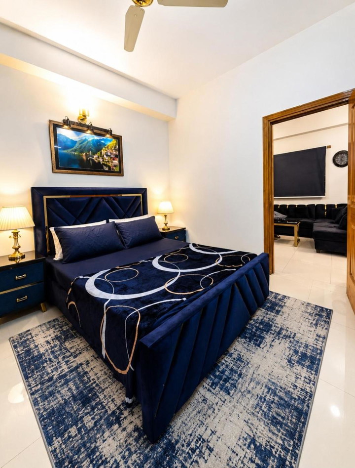 Premium 2-bed Apartment In Islamabad Self Check-in, Netflix, Ac, Free Parking-ell - Islamabad