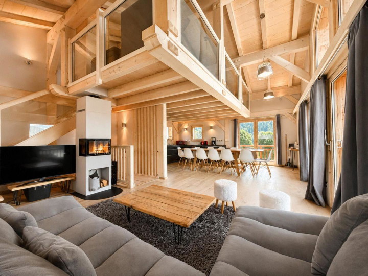 Chalet De Luxe 10 Pers. Avec Sauna Au Cœur Du Village, Wifi Inclus - Crest-Voland