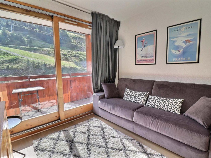 Studio 4 Pers, Balcon Exposé Ouest, Méribel - Courchevel 1850