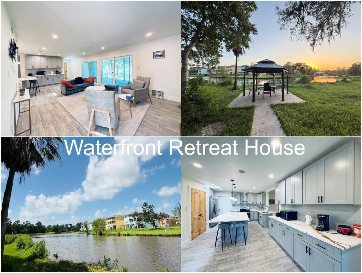 Waterfront Vacation Retreat With Gazebo Fishing - League City, TX