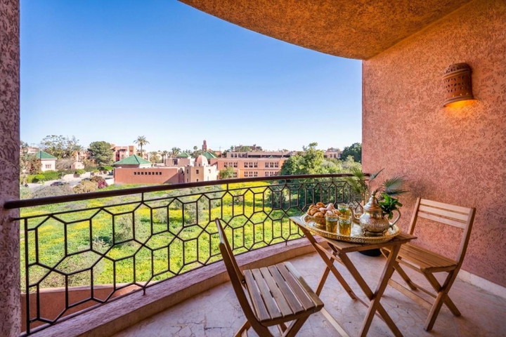 Bahja Chic - Piscine - Parking - Balcon - Clim - Jardin Majorelle - Marrakech