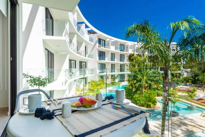 Studio With Pool View Balcony In Veleta - Tulum