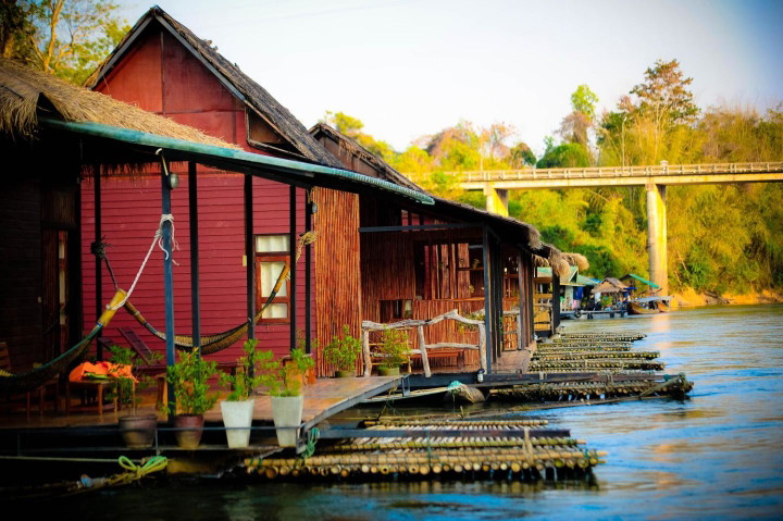 Boutique Raft Resort, River Kwai - Thailand