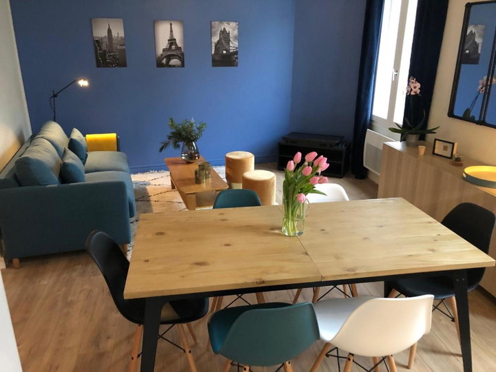 Joli Appartement Le Gutenberg T2 4p Quartier Mirabeau Proche Gare - Touraine