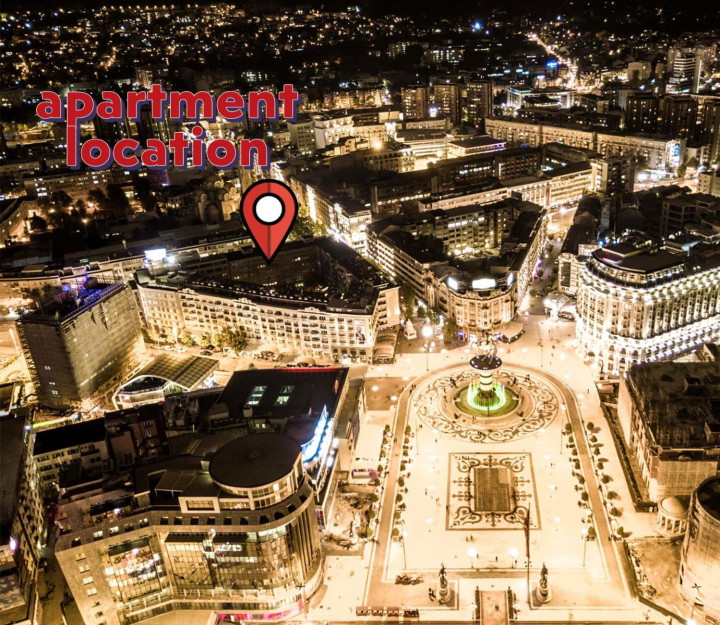 Ira's Square 2 Bedroom Apartment Free Parking - Skopje