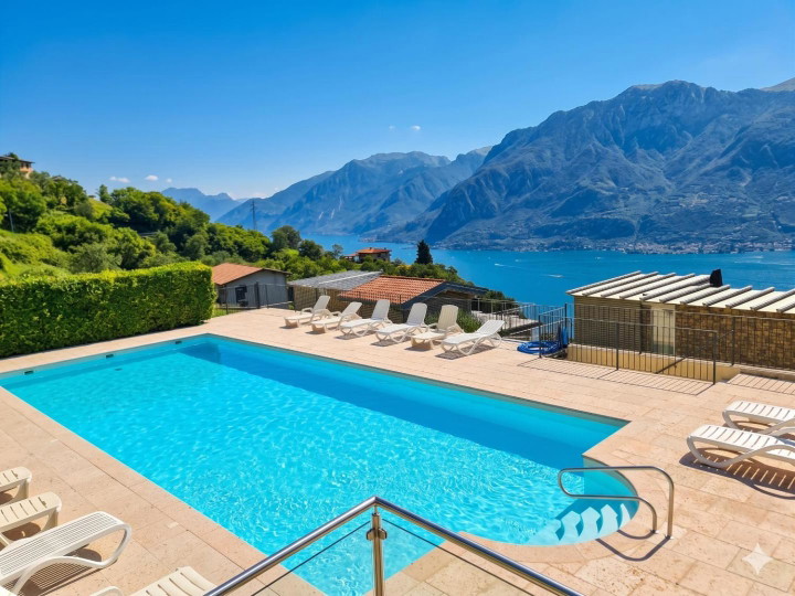Casa Mk & Mk Ferienwohnung Lake View Swimming Pool - Limone Sul Garda