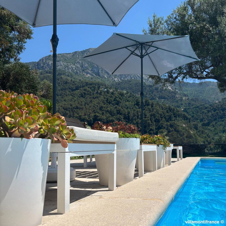 Villa-monti Luxury Villa With Private Pool, Fully Air Conditioned Bedrooms, 5 Star Superhosts! - Sospel