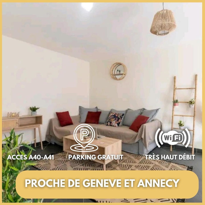 L'atrium Hyper Centre Pour Rejoindre Genève - Saint-Julien-en-Genevois