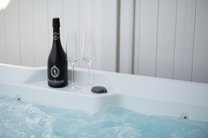 Wellness-doppelhaushälfte "Sand" Eingezäunt 130m - Fehmarn