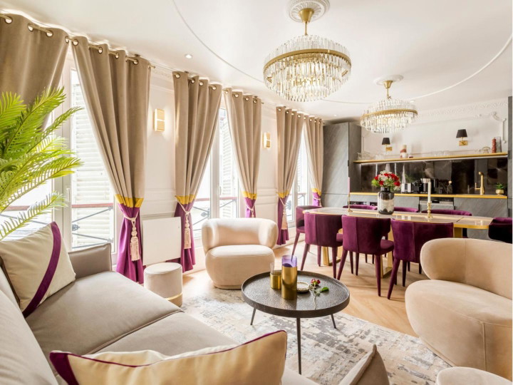 Merveil - Luxury Suite - Champs Elysees -St George - Louvre Museum
