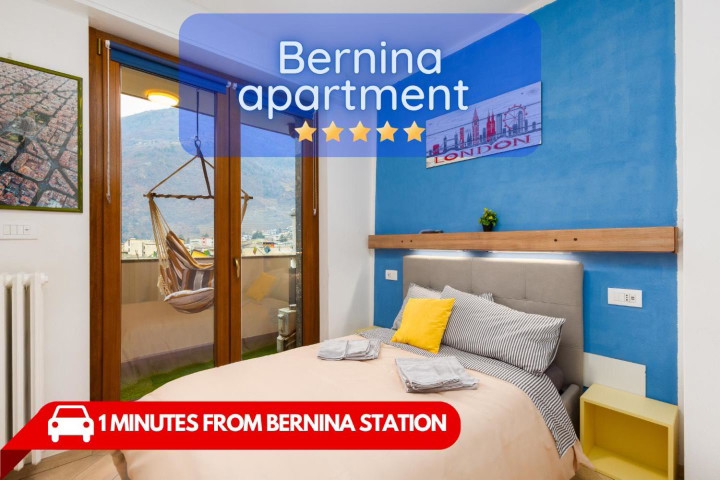 1min From Bernina Express - Mountain View - Ac - Wifi - Tirano