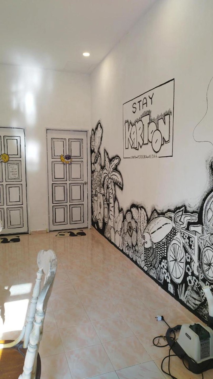 Homestay Stay Kartoon Pantai Merdeka - Penang
