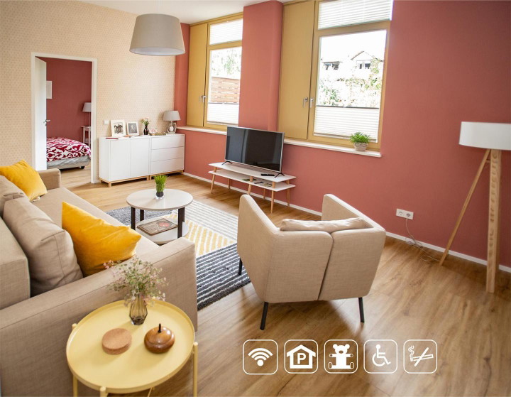Eckhof Domizil - Großzügige Ferienwohnung Mit Kleinem Garten In Der Altstadt Von Gotha - Gotha