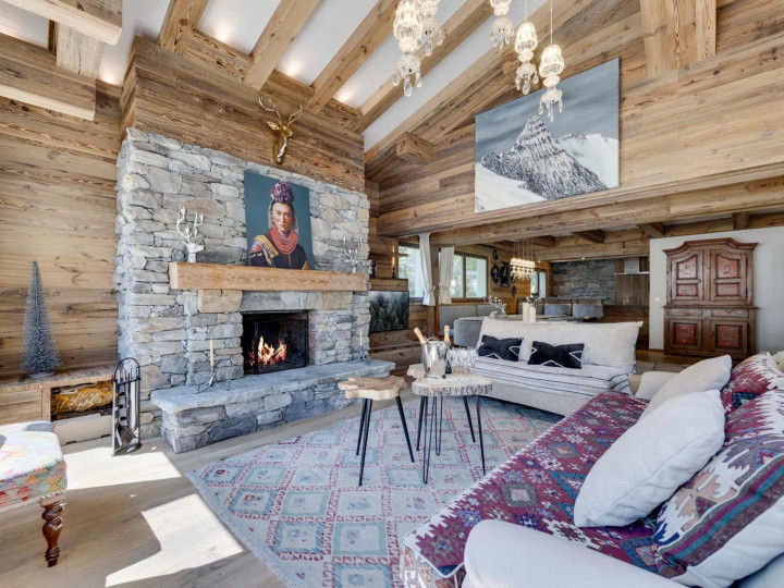 Chalet Skis Aux Pieds Avec Piscine Et Sauna à Val-d'isère - Tignes