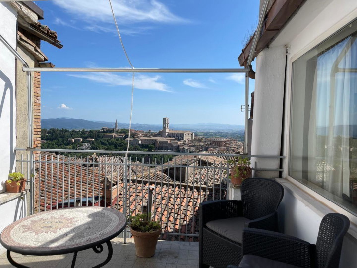 Le Balze Attico Terrazzo Panoramico A 200 M Dal Duomo - Perugia