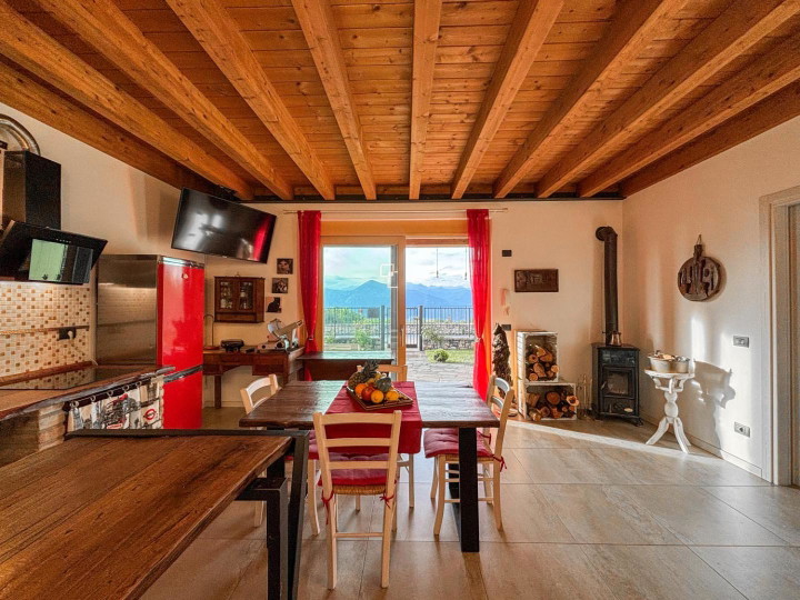 Villetta A Schiera Con Vista Lago - San Zeno di Montagna