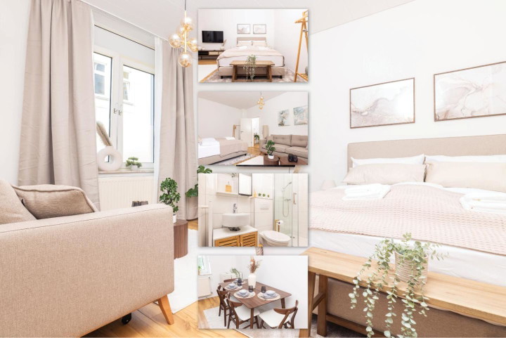 Design Apartment - Kitchen, Nespresso & Parking - Messe Dus - Duisbourg