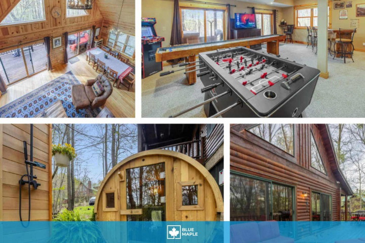 Log Chalet W Hot Tub & Bbq Grill - Deep Creek Lake, MD
