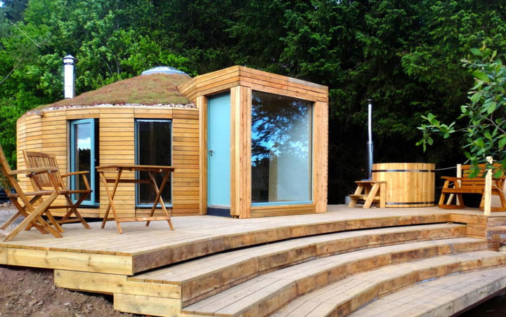 Otter - Eco Bothy With Hot Tub - Ayrshire