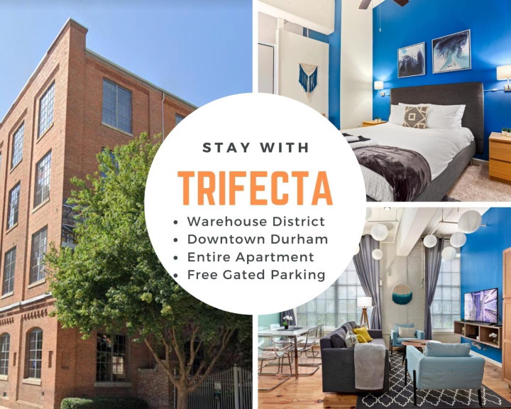 Trifecta 2br Free Parking Modern Superhost - Durham