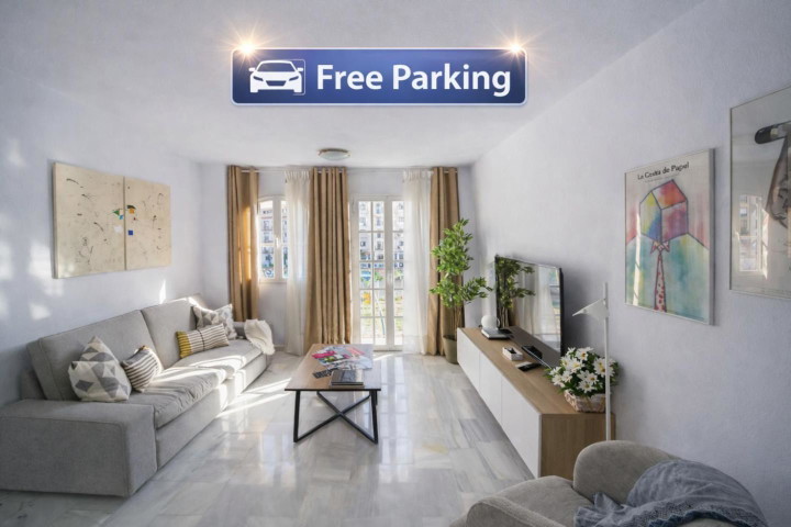 Beautiful Central Apartment With Free Parking - Málaga