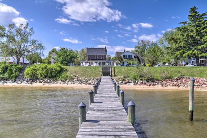 Beautiful Colonial Home On The Choptank River - Maryland (State)