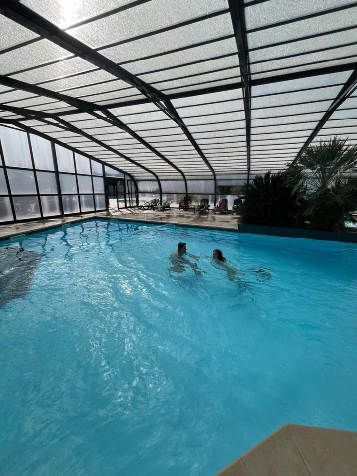 Mobi Tout Confort Xl,camping La Pommeraie, Piscine Et Océan, Concarneau Et Pont Aven - Brittany
