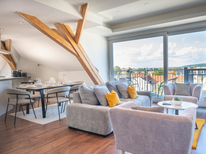 Greentreehomes - Penthouse Weide - Zentral - Privatparkplatz - Familienfreundlich - Bamberg