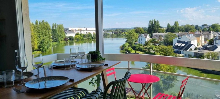 Centre Ville, T2, Superbe Vue, Parking Privé - Vannes