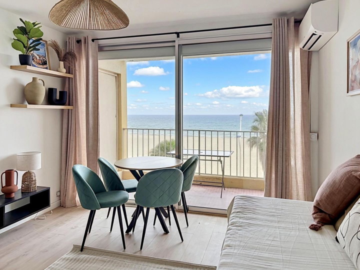 Vue Mer Exceptionnelle - Terrasse Vue Plage - Climatisation - Torreilles