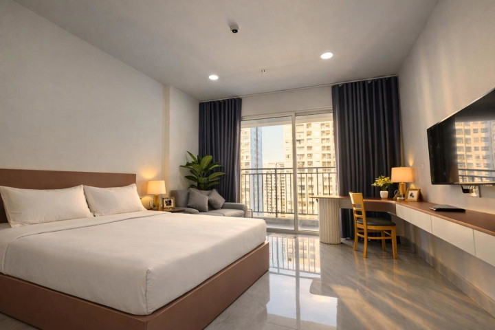 Dawncrest Apartment - Gym Pool For U In Hcmc - 호찌민시