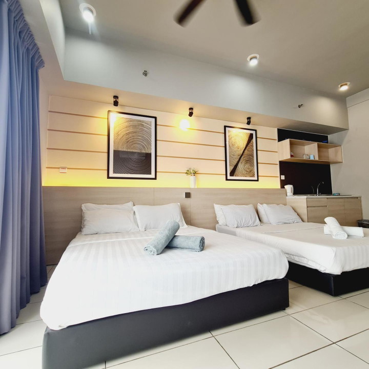 Aeropod 2 Queen Bed Near Airport & Kk City - Kota Kinabalu