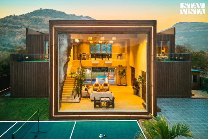 The Grotto By Stayvista - 5bhk Villa With Padel Ball & Jacuzzi - Karjat