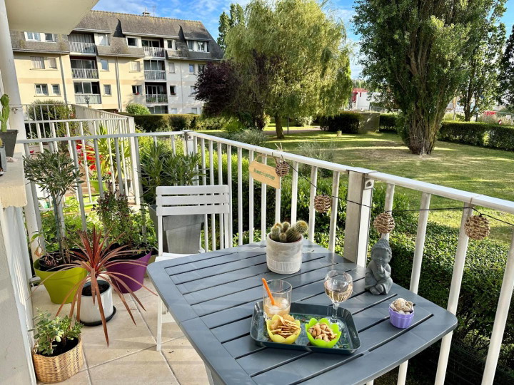 Charmant 2 Pièces, Balcon, Proche Centre-ville Cabourg, 4 Pers, Parking Sécurisé - Cabourg