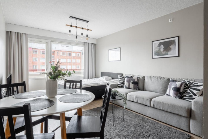 1br Apt & Balcony Next To Railway Station - Tampere