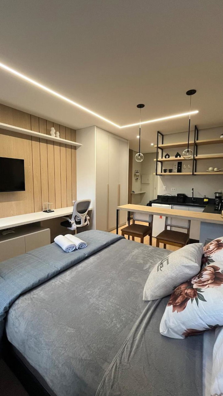505 - Studio Moderno No Centro-batel -