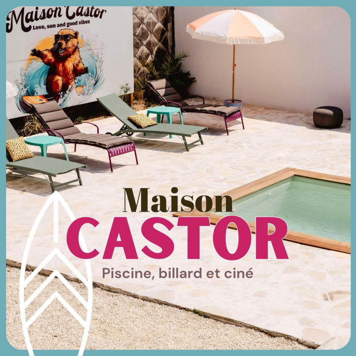 Maison Castor, Balnéo Et Billard Chez Ivona Vacances - Mimizan