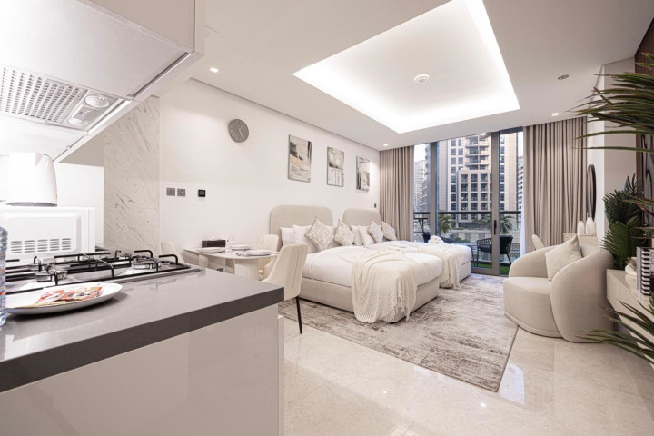 Luxurious New Studio! 2 Double Beds! Sleek Design & High-end Amenities In Dubai Downtown - Dubái