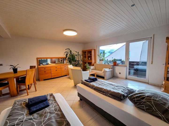 Geräumige Wohnung Mit 4 Betten Und Balkon - Mainz