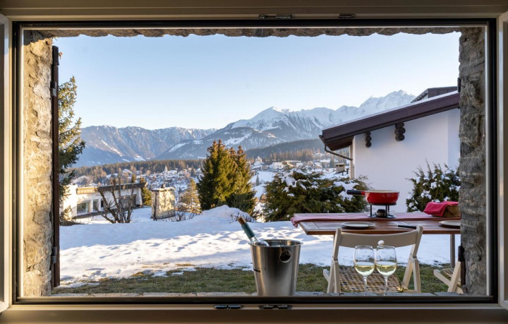 Charmantes Apartment Mit Grossem Garten .Kids4free. - Laax